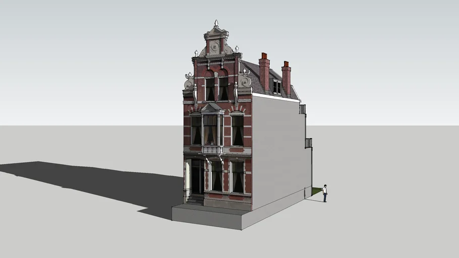 Neo-Renaissance style building in Rotterdam | 3D Warehouse