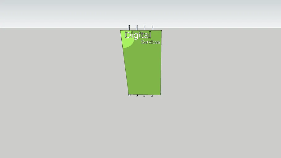 Digital Services Sign | 3D Warehouse