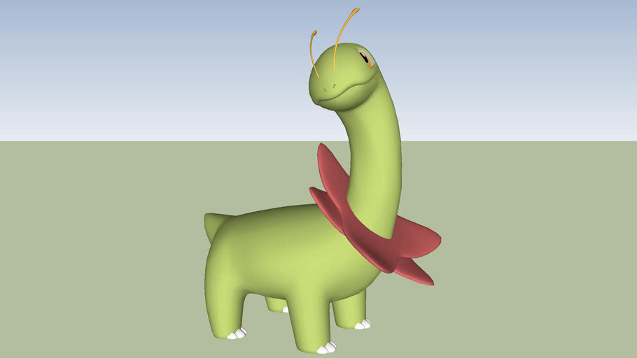 Pokemon Species Meganium | 3D Warehouse