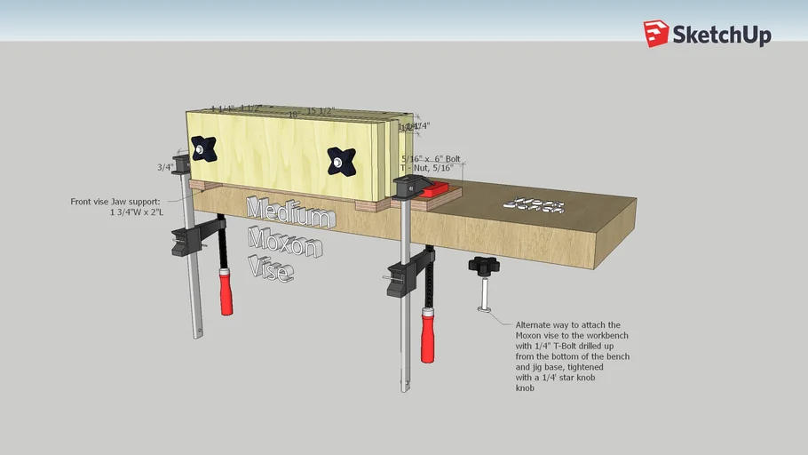 Moxon Vise | 3D Warehouse