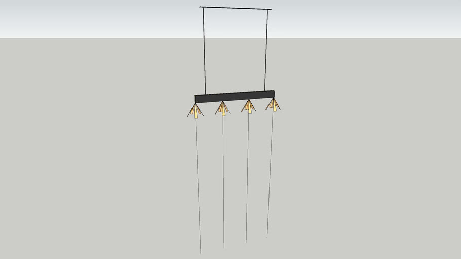 LAMPU MODERN MINIMALIS LAMPU TL LAMPU PANJANG ENSCAPE VRAY LUMION ...