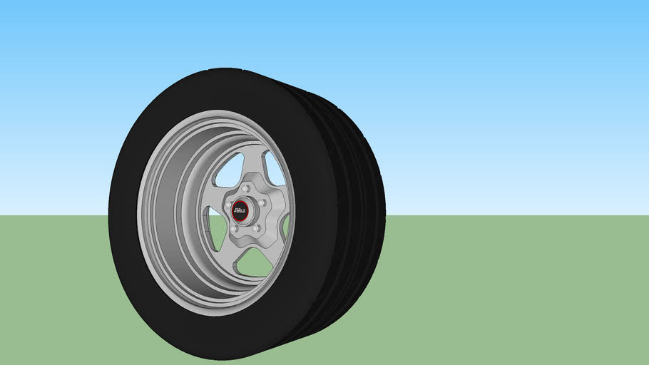 Custom Drag Front wheel | 3D Warehouse
