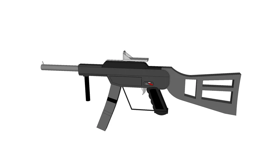 sub machine gun | 3D Warehouse