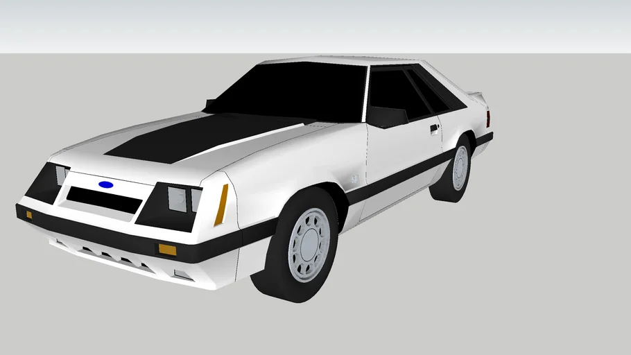 1985 Ford Mustang GT | 3D Warehouse