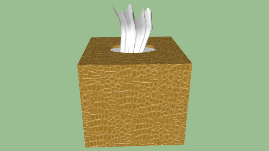 Tissue Box | 3D Warehouse