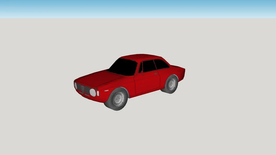 1965 Alfa Romeo Giulia Sprint GTA | 3D Warehouse