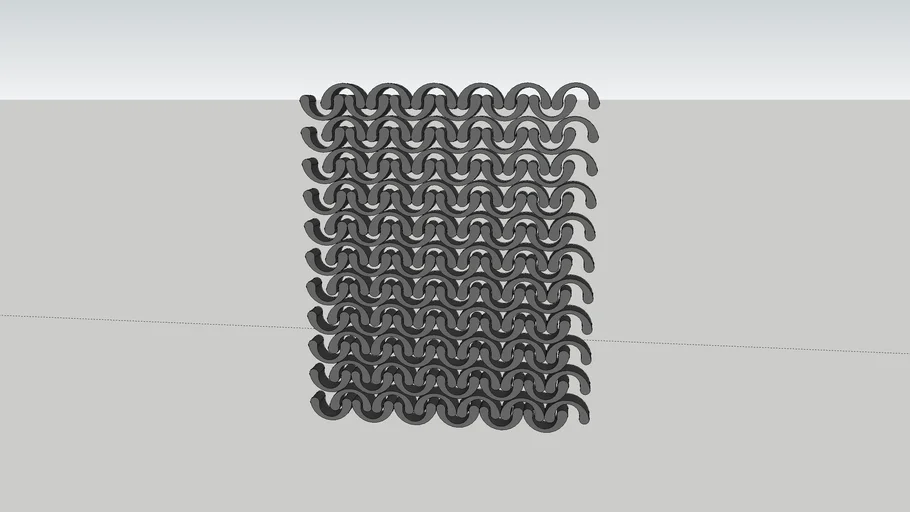 Abstract wall decoration | 3D Warehouse