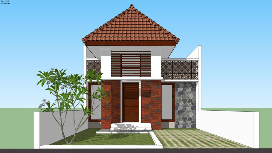 rumah jawa minimalis | 3D Warehouse