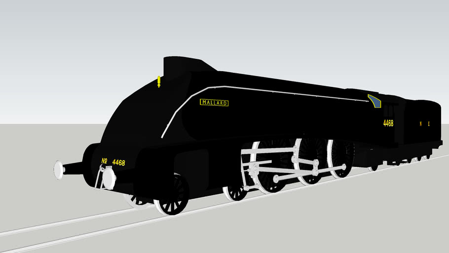 LNER No. 4468 ''Mallard'' (1943) | 3D Warehouse