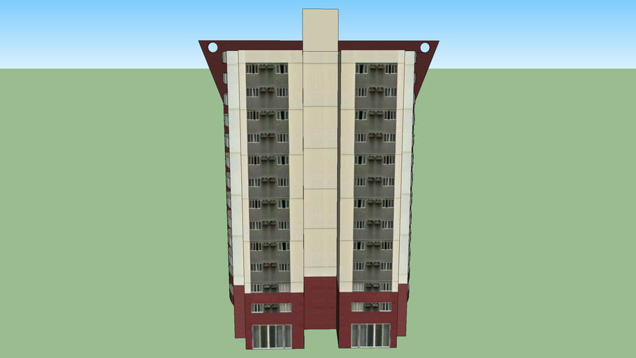 Edificio Residencial Portal Aruanã | 3D Warehouse