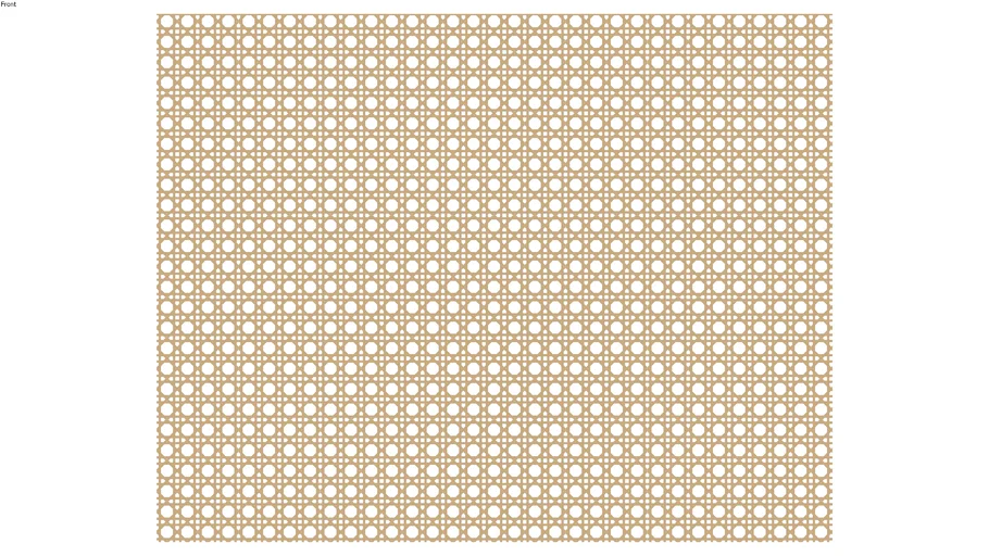 cane jali | 3D Warehouse