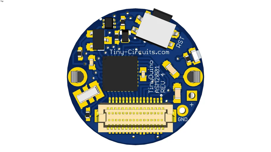 TinyCircuits-TinyDuino-ASM2001_Circle | 3D Warehouse