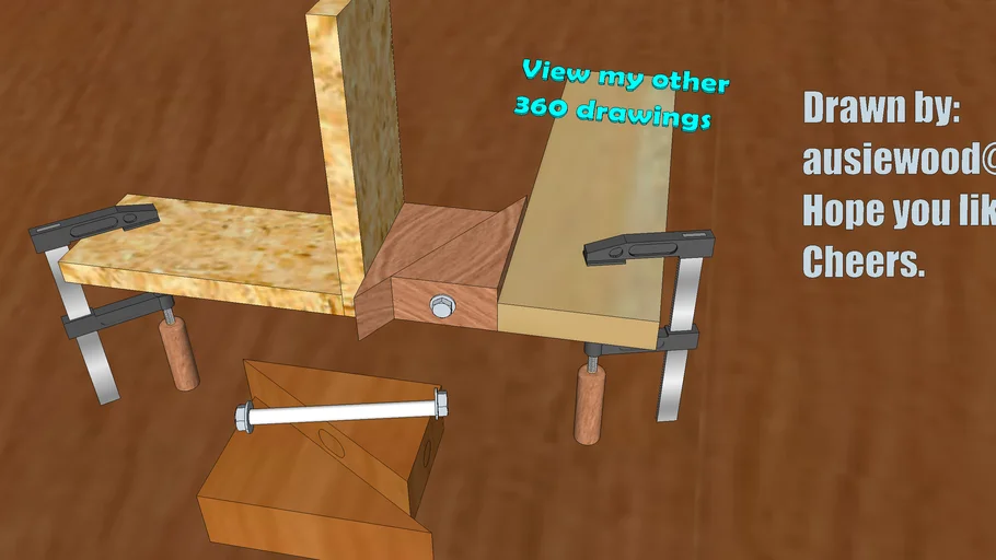 Wooden Clamp | 3D Warehouse