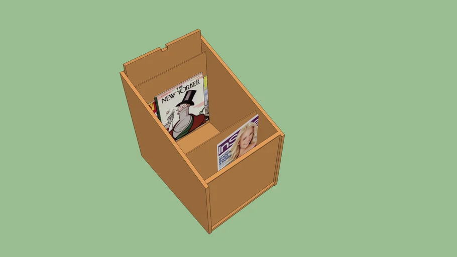 magazine box | 3D Warehouse