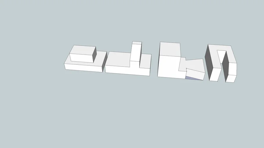 Three Views Exercises | 3D Warehouse