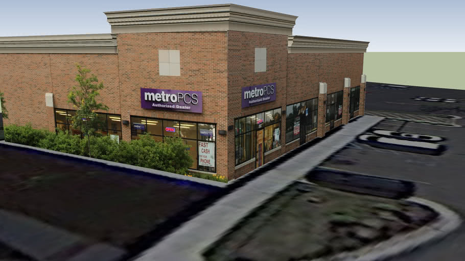 Visit Metro PCS in Ypsilanti, MI in 3D | 3D Warehouse