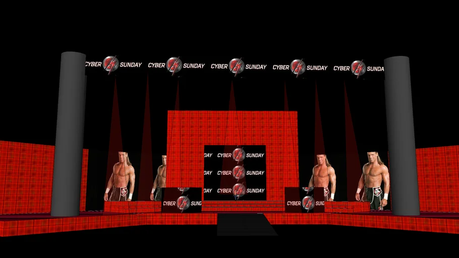 WWE Cyber Sunday Concept | 3D Warehouse