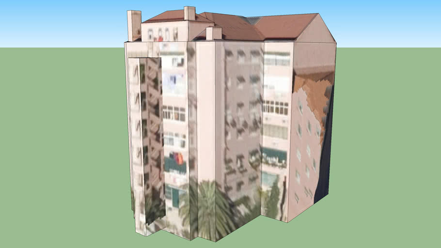 Building in Lisbon, Portugal | 3D Warehouse