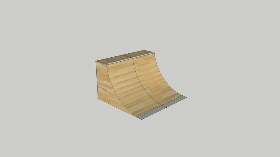 Quarter Pipe | 3D Warehouse
