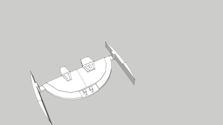 STAR WARS THE CLONE WARS Hyena Droid Bomber | 3D Warehouse