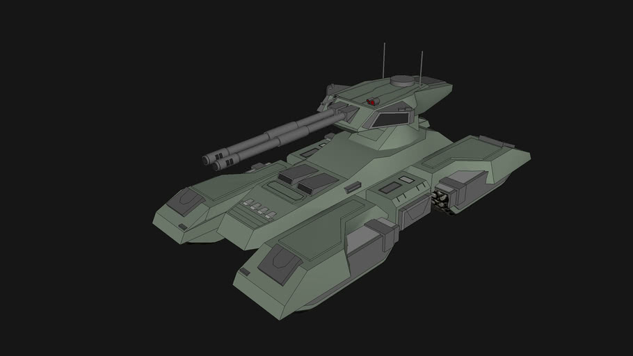 UNSC Grizzly Tank | 3D Warehouse
