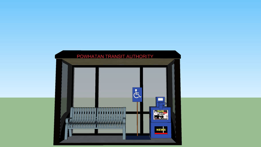 Bus stop | 3D Warehouse