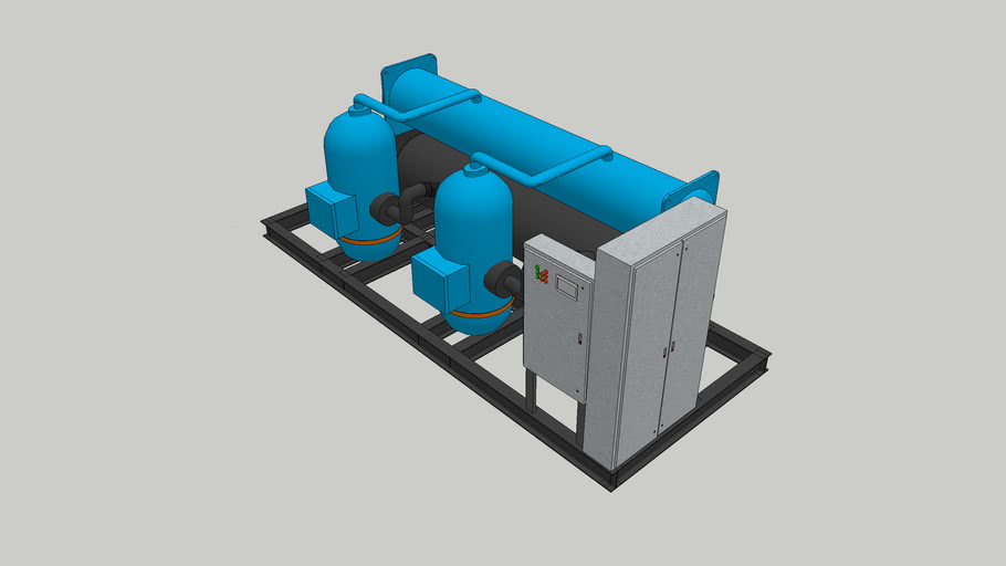 Screw chiller | 3D Warehouse