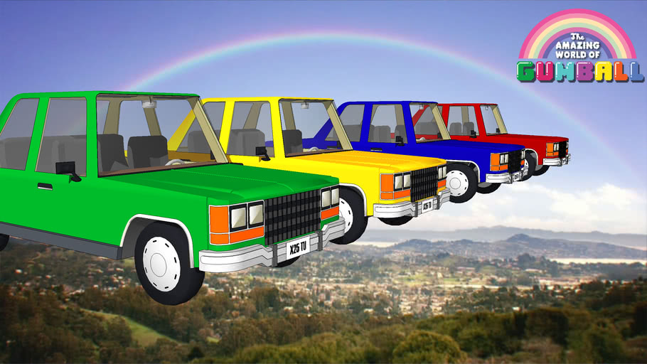 The Amazing World of Gumball Car | 3D Warehouse