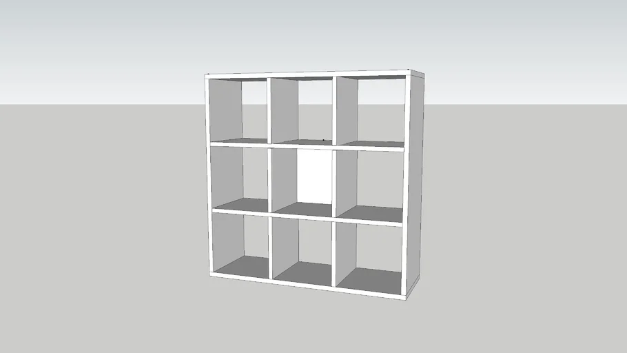 Kệ gắn tường - Wall mounted shelves | 3D Warehouse
