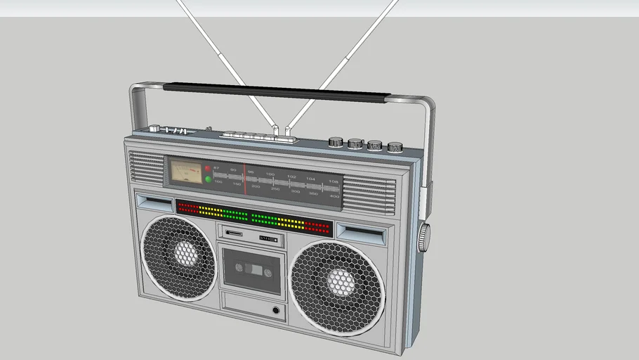 Boombox | 3D Warehouse