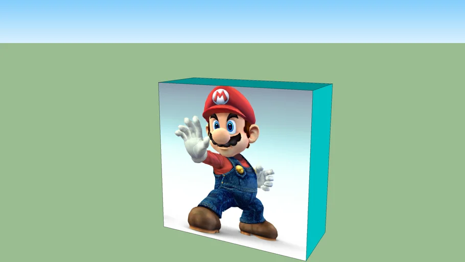 3D Mario Box | 3D Warehouse
