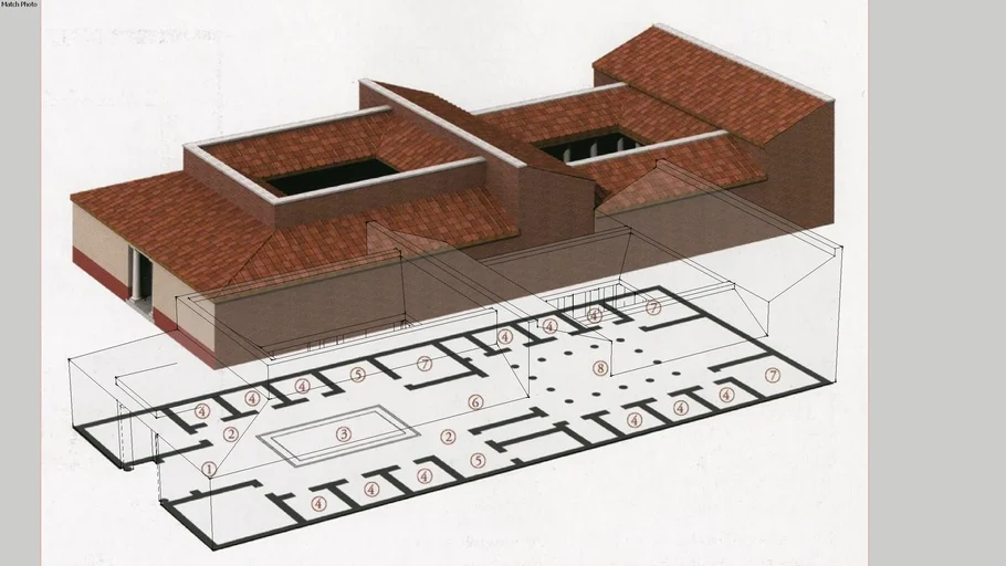 Roman Domus Floor Plan