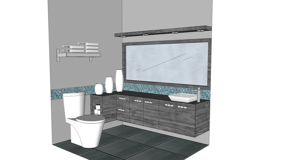 CARLOS ACOSTA POWDER ROOM OPCION 2 | 3D Warehouse