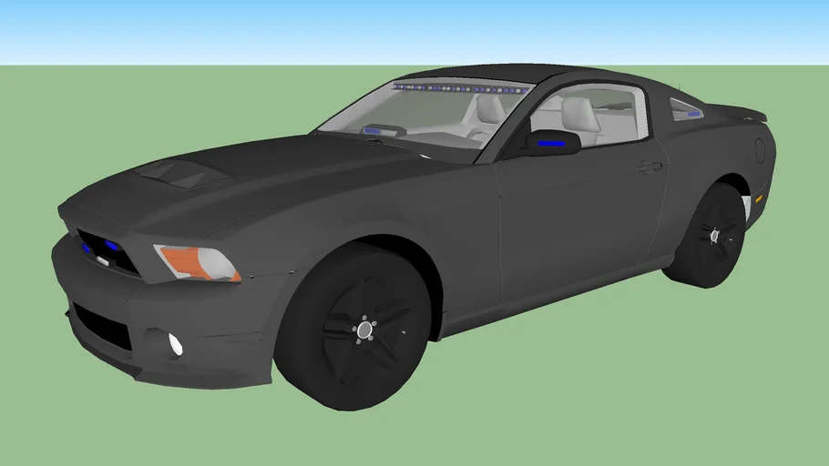 2011 Ford Mustang Unmarked Police | 3D Warehouse