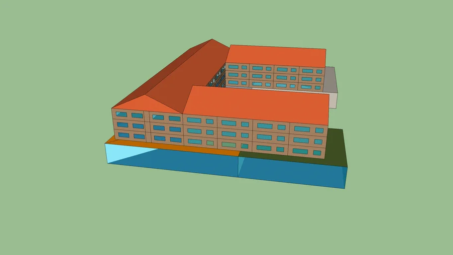 Mix Use Building | 3D Warehouse