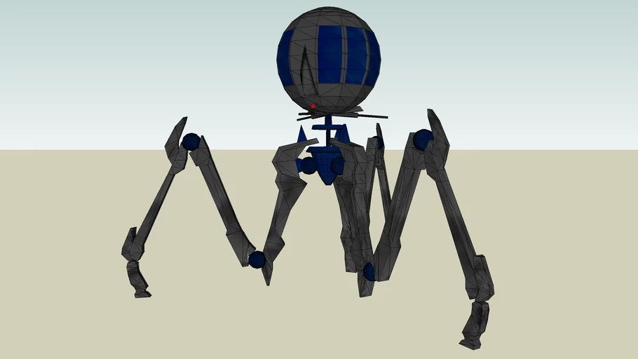 Octuptarra combat tri-droid (SW:BF2) | 3D Warehouse