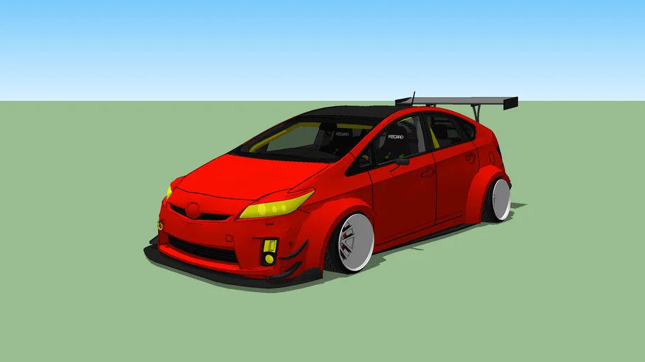 Toyota Prius XW30 (custom) | 3D Warehouse