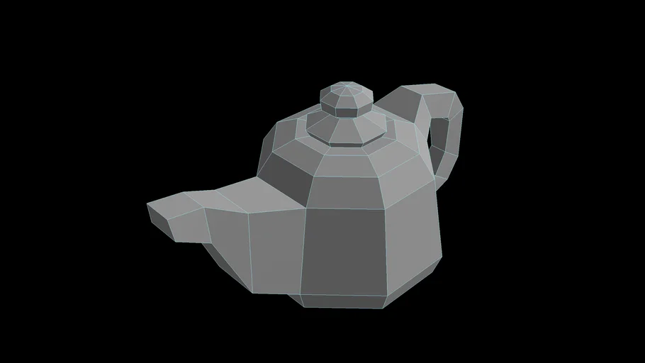 low-poly teapot | 3D Warehouse