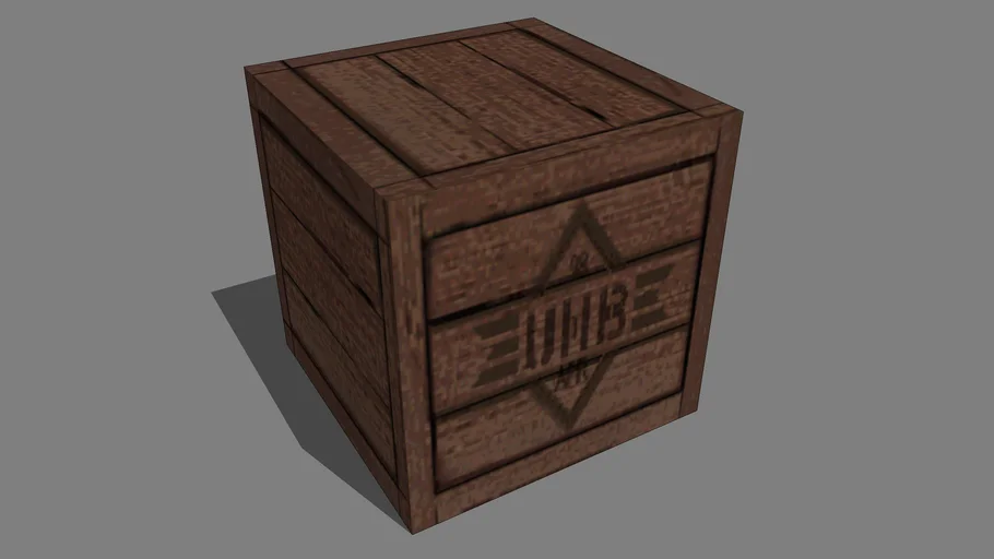 Resident Evil 1 Crate | 3D Warehouse