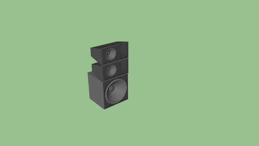 Speaker Aray | 3D Warehouse