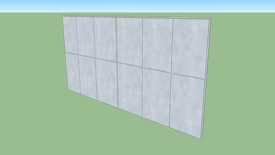 Steel Casement Gate | 3D Warehouse