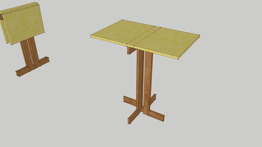 Mesa Plegable | 3D Warehouse