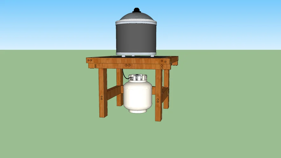 Propane cooker | 3D Warehouse