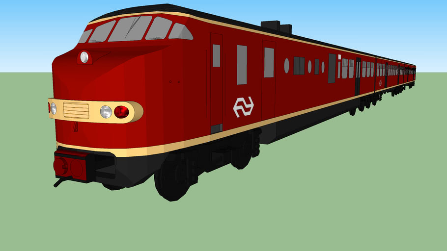 NS Plan u (rode duivel) | 3D Warehouse