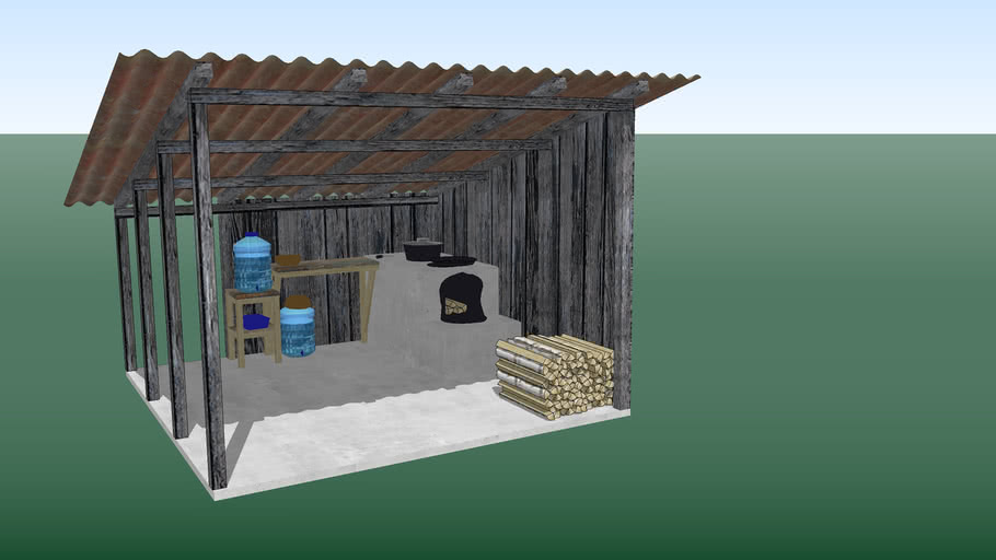 Outdoor Simple Kitchen | 3D Warehouse