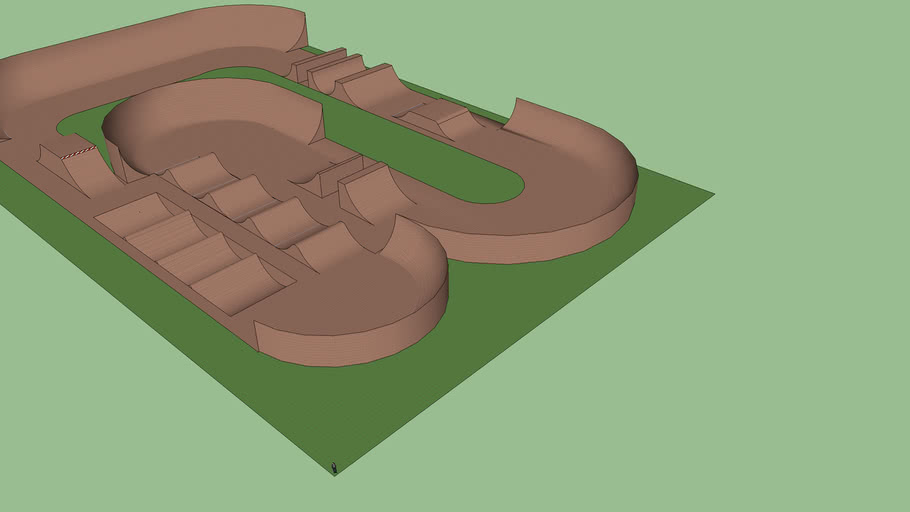 Mean as Pump track | 3D Warehouse