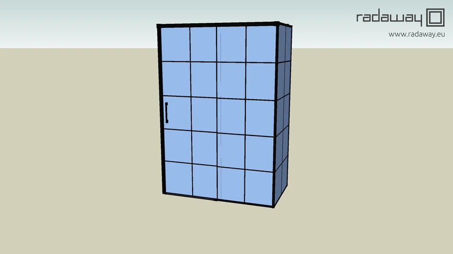 Idea Black KDJ+S Factory - shower enclosure | 3D Warehouse