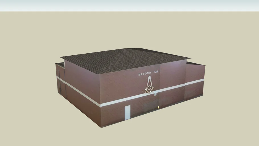 Masonic Hall | 3D Warehouse