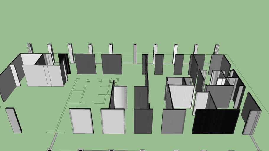 floor plan 2 d.skp | 3D Warehouse