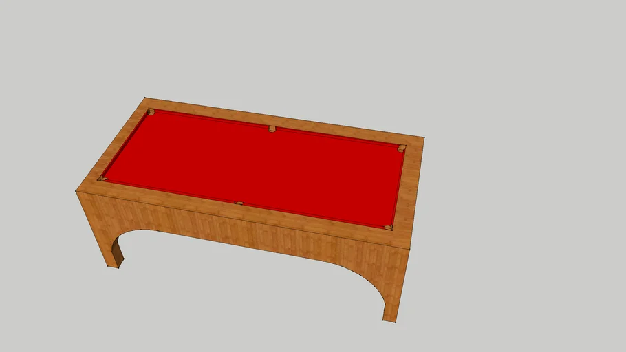 pool table | 3D Warehouse
